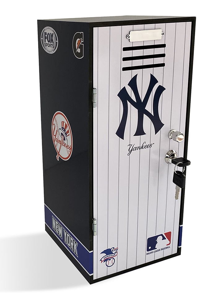 NEW YORK YANKEES - Locker deportivo, decorado, individual con llave de ...