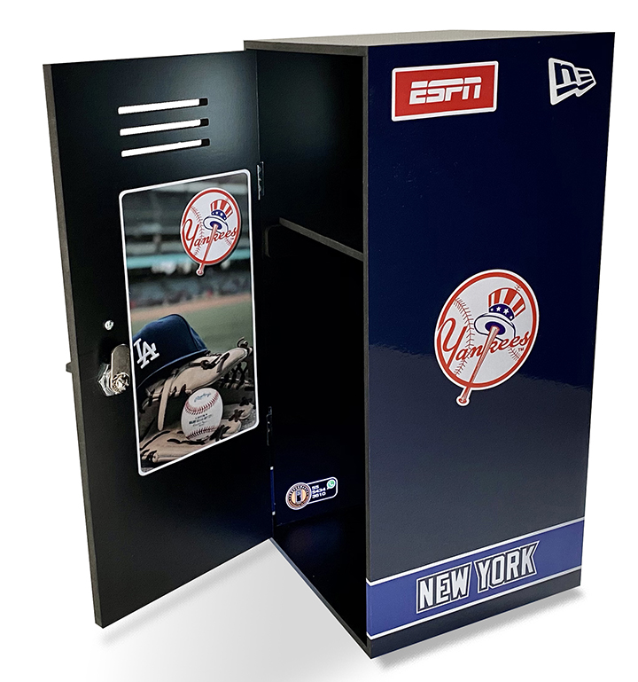 NEW YORK YANKEES - Locker deportivo, decorado, individual con llave de ...