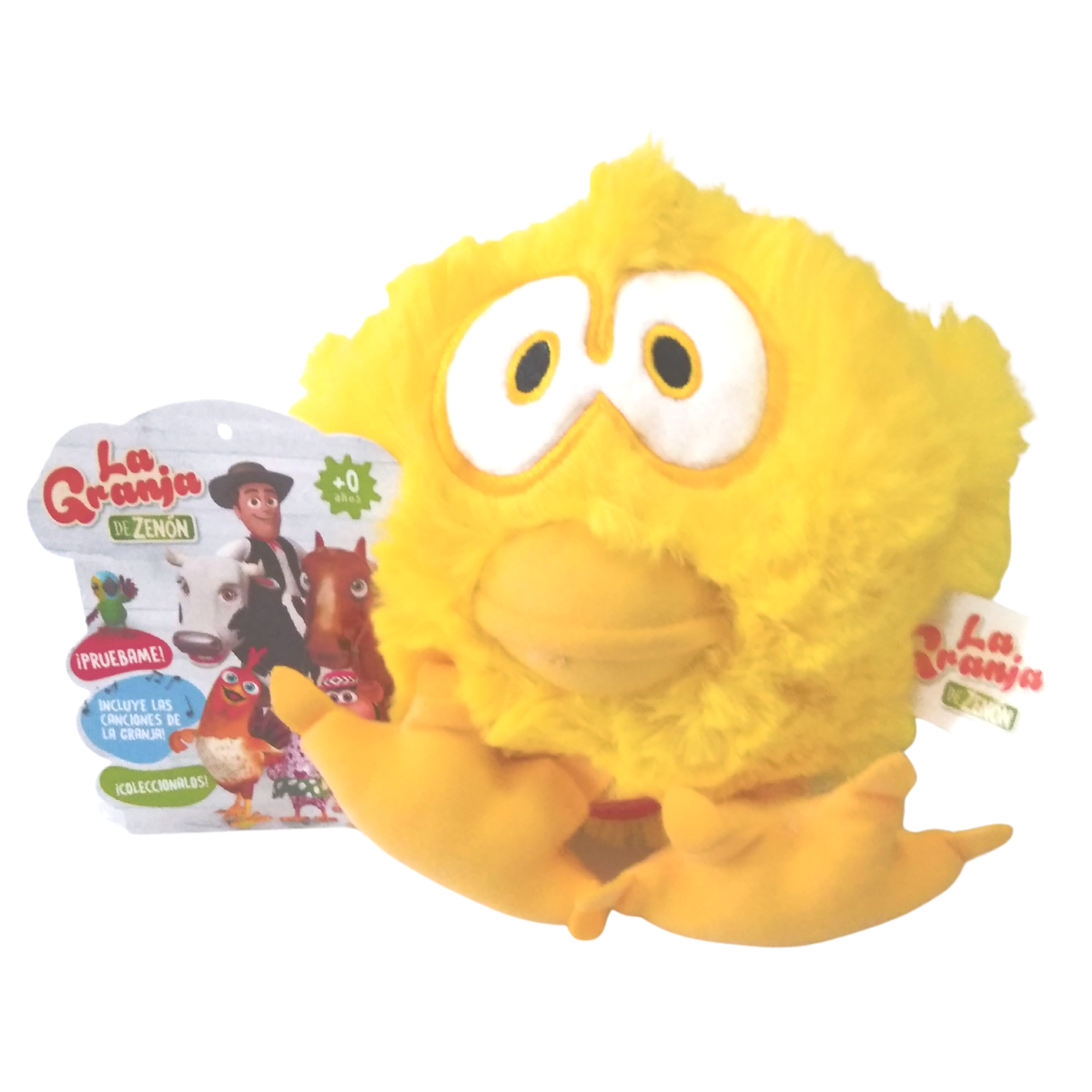 Peluche Musical Pollito Pio 20 Cm La Granja De Zenón