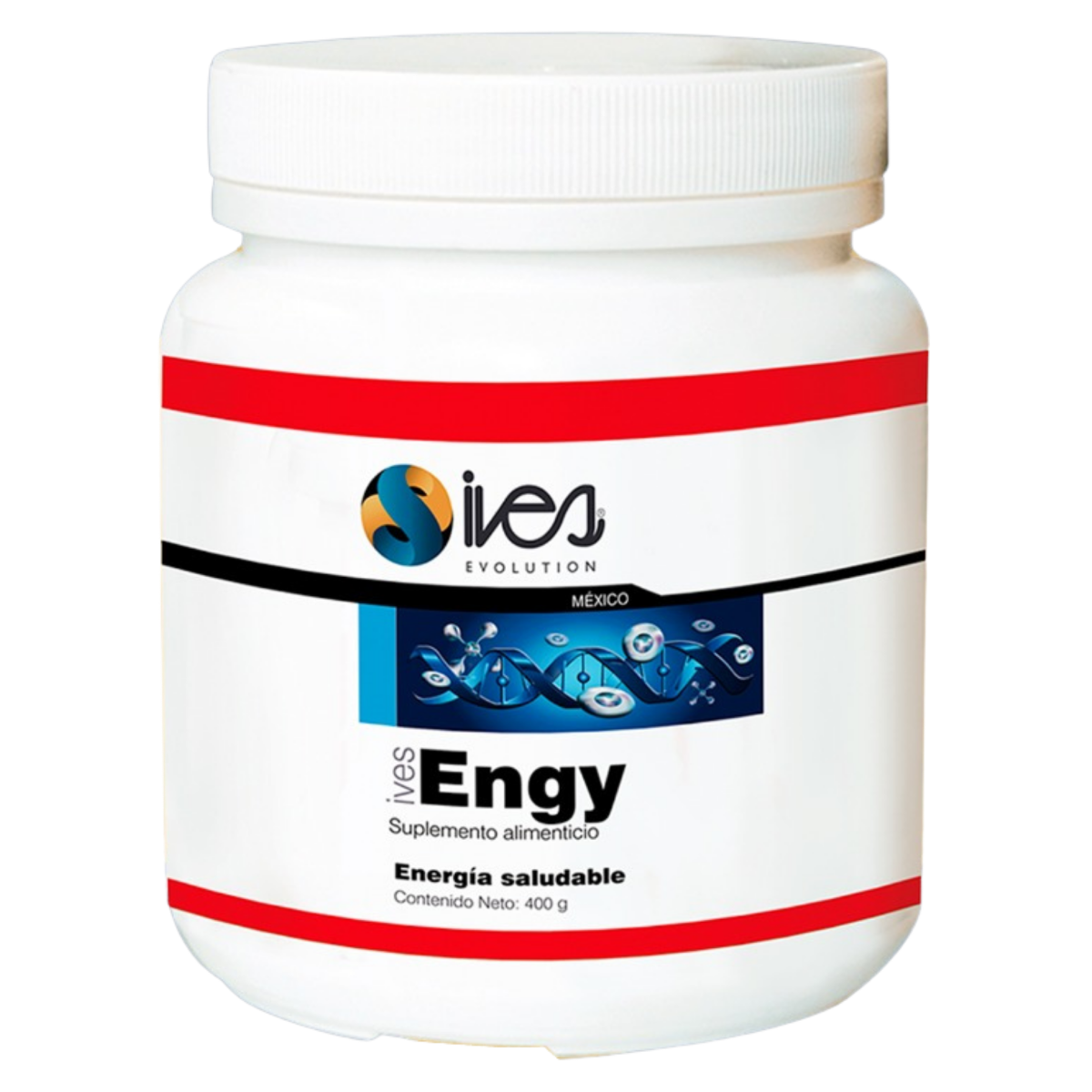 Engy Ives Evolution Mexico Té Verde Ginseng Panax Mango L-arginina Noni Arándano 400 Gr.
