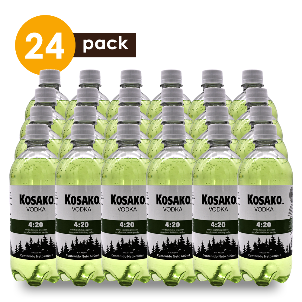 Vodka Kosako 4:20 600 ml 24 Pack