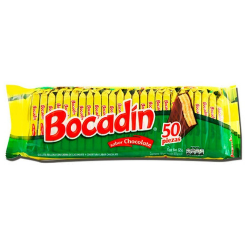 CHOCOLATE BOCADIN 50 PIEZAS