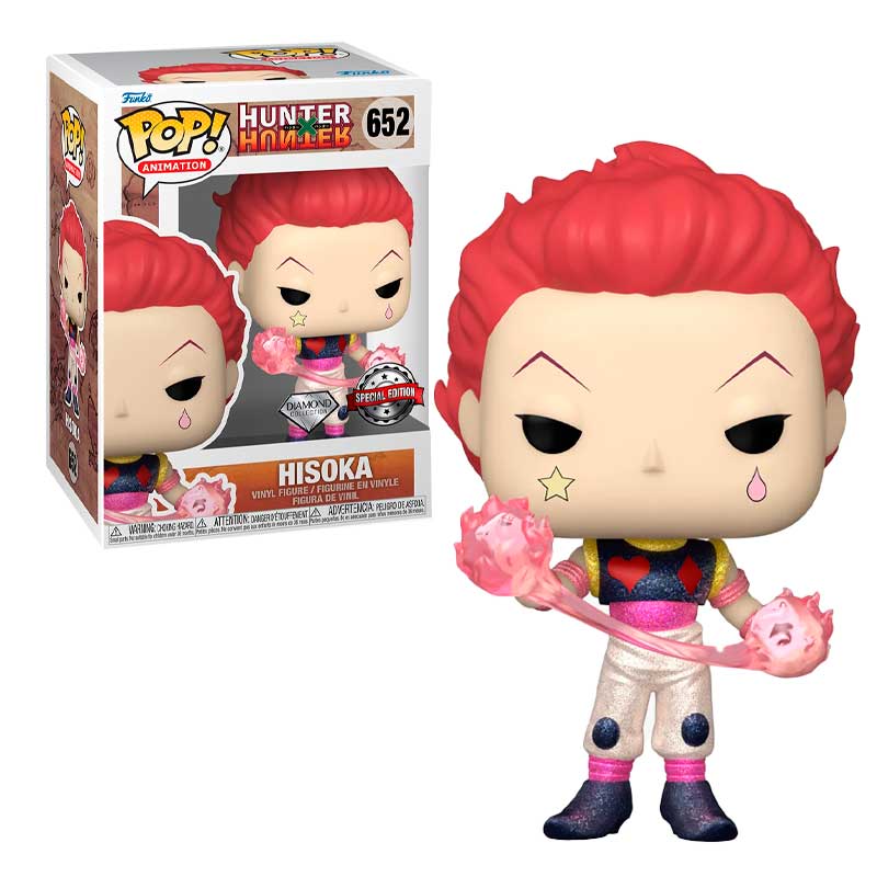Funko Pop Hisoka #652 Diamante Hunter X Hunter Anime Original