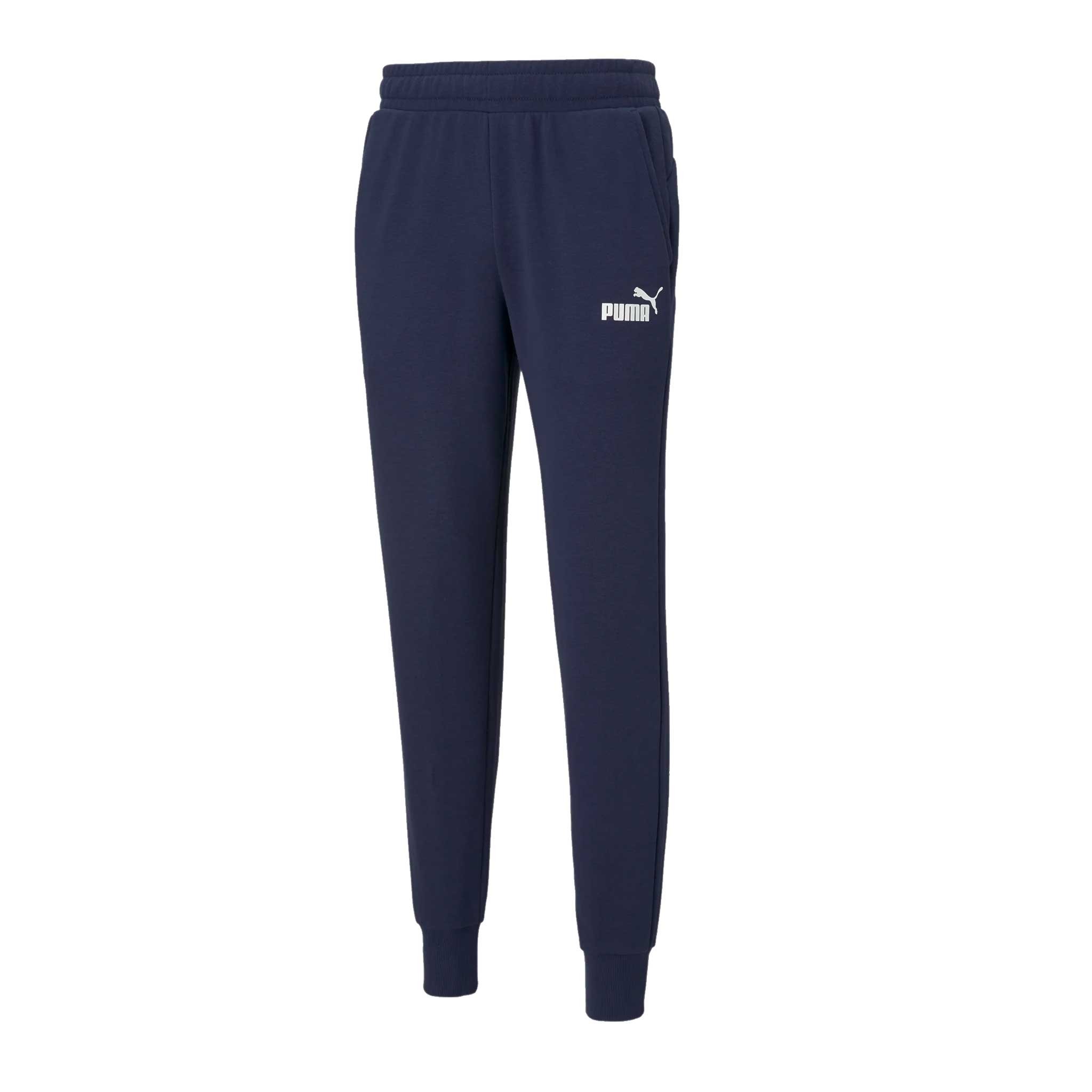 Pantalón Puma Essential Logo 586716-06 Color Azul Rey