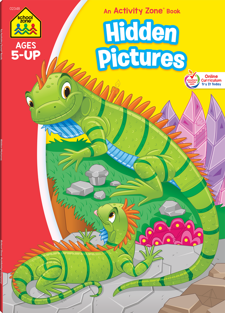Cuaderno Hidden Pictures Workbook