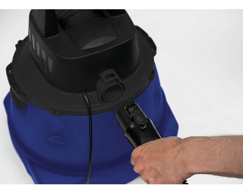 Aspiradora Koblenz WD-5 MA seco-mojado 5 galones negra Azul 120v Oferta