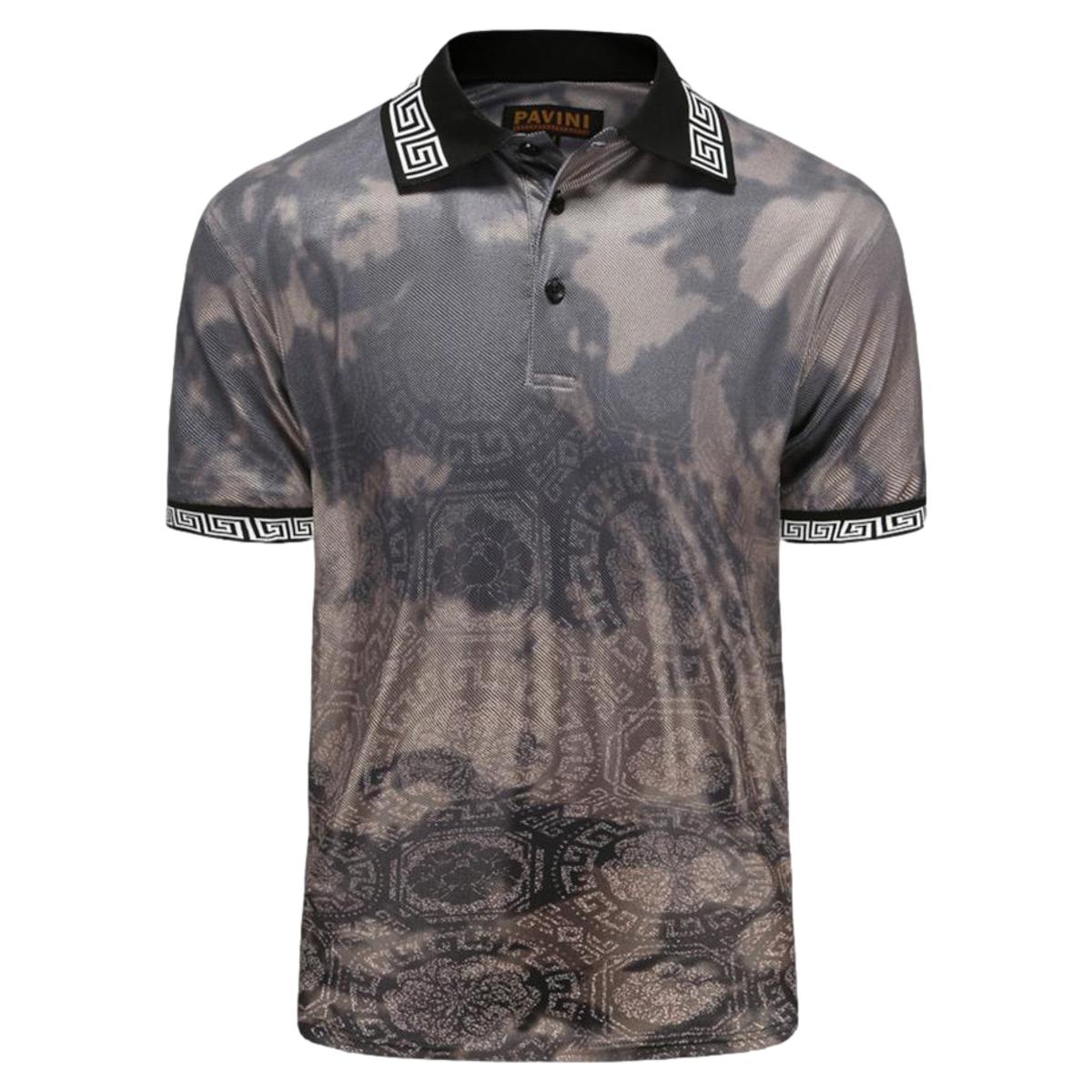 Playera Polo Caballero Marca Pavini LS021-033-15