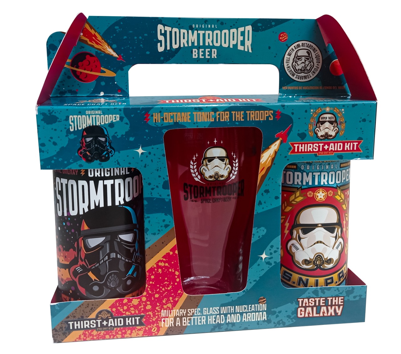 Gift Pack Cerveza Stormtrooper Duo con Vaso