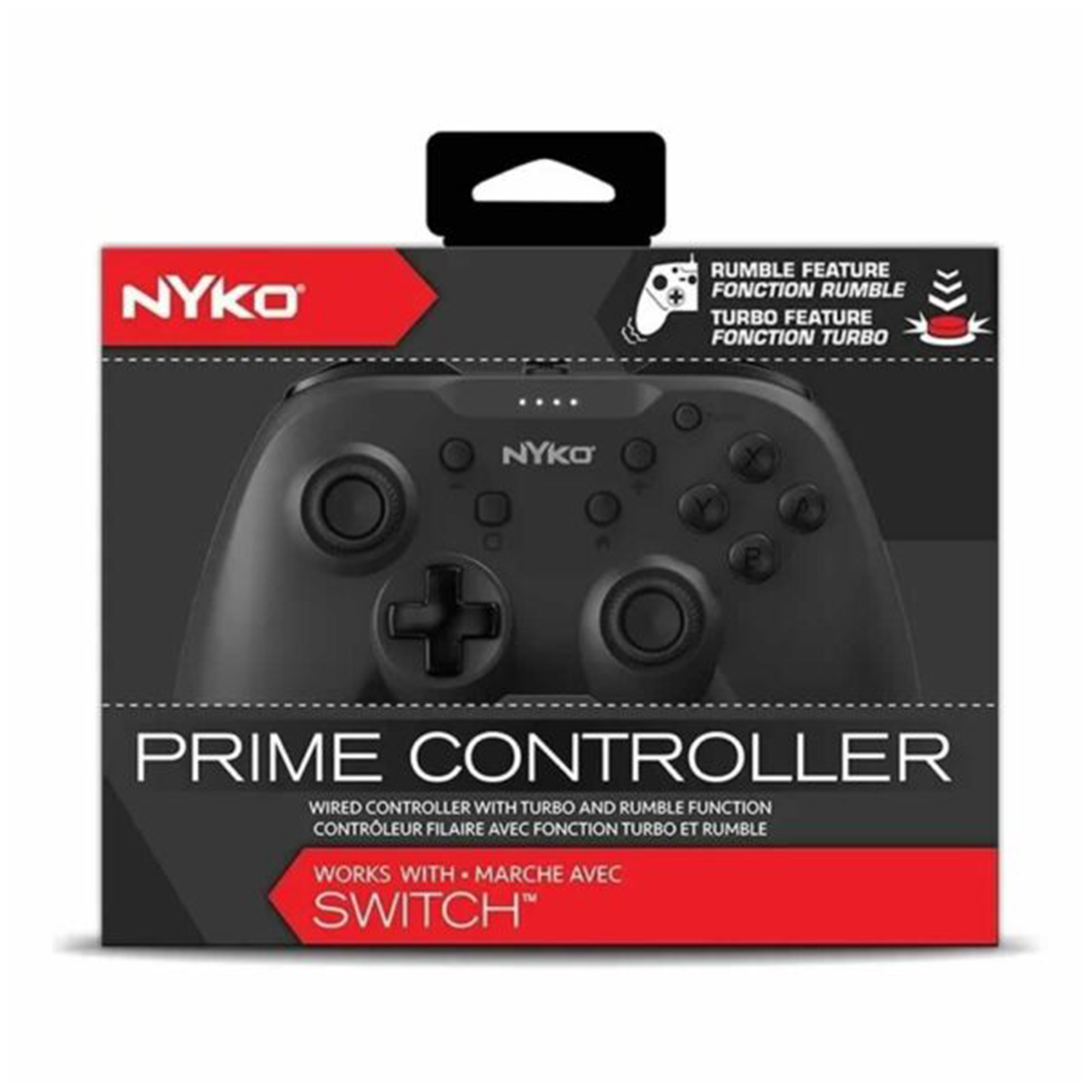 Prime Control para Nintendo Switch (negro)