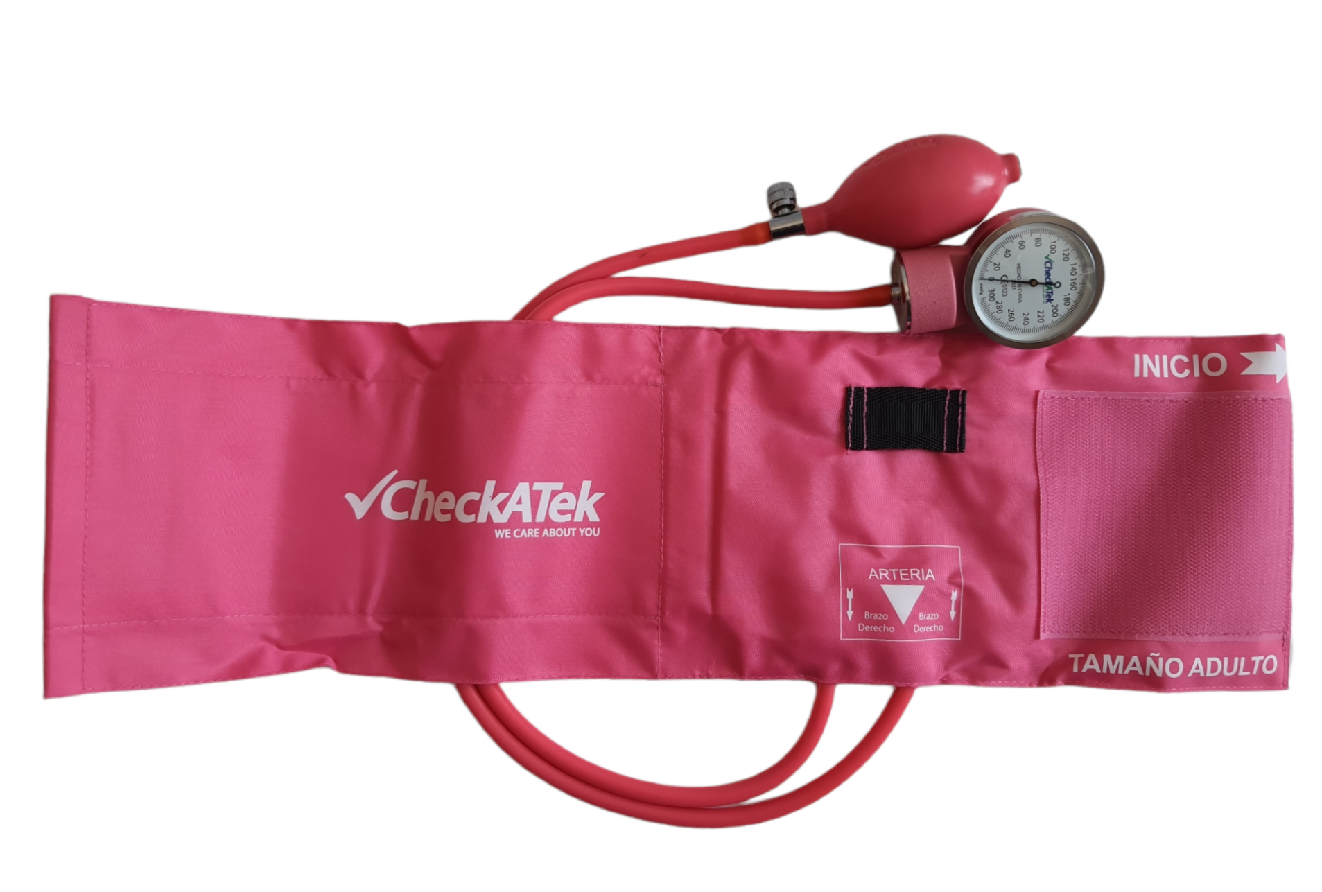 Kit baumanómetro aneroide con estetoscopio campana doble adulto, B1-6D