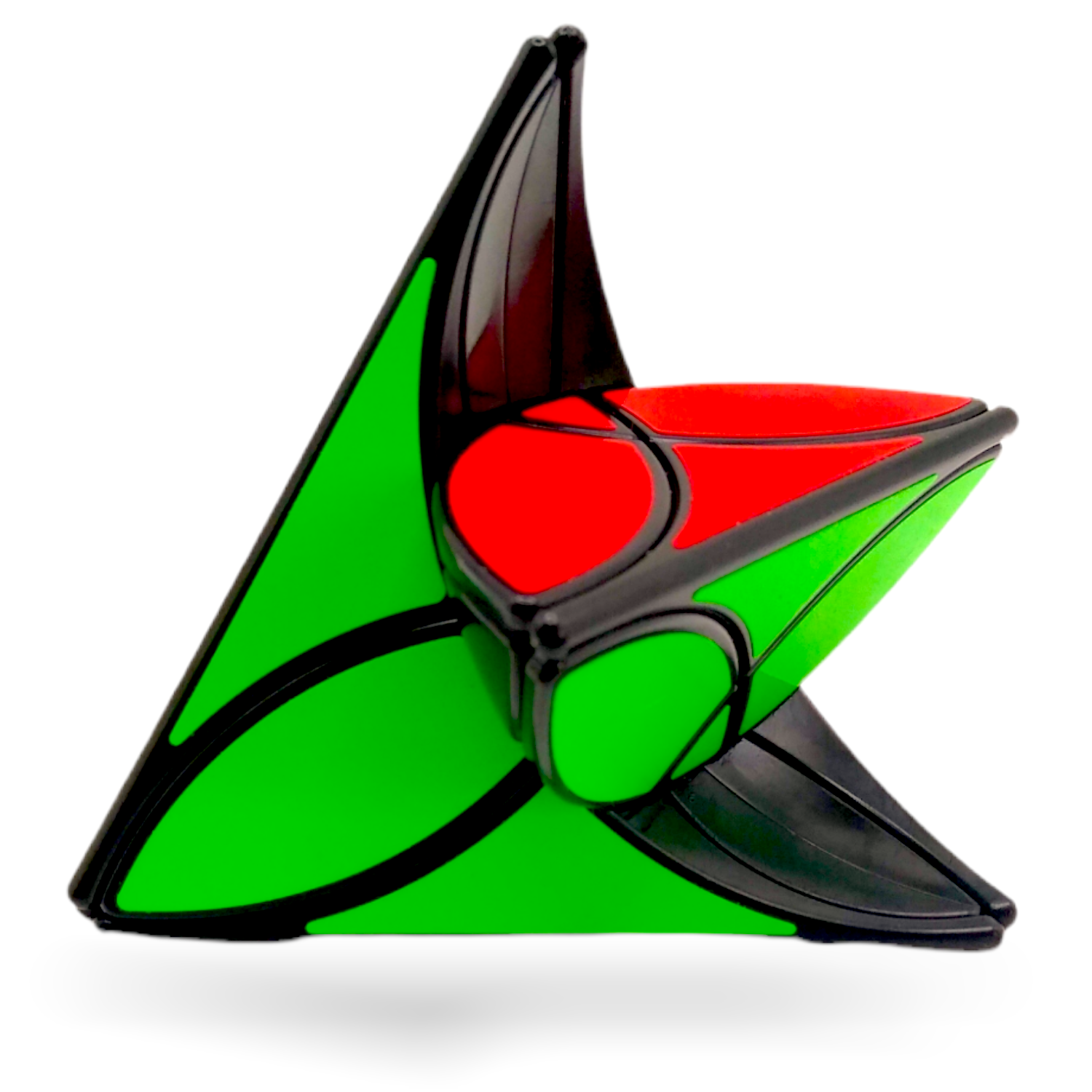 Clover Pyraminx Qiyi Pirámide de nuevo concepto Pirámide Rubik SpeedCube