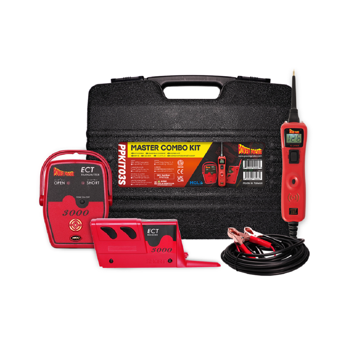 Probador de Circuitos Combo Master Kit Power Probe