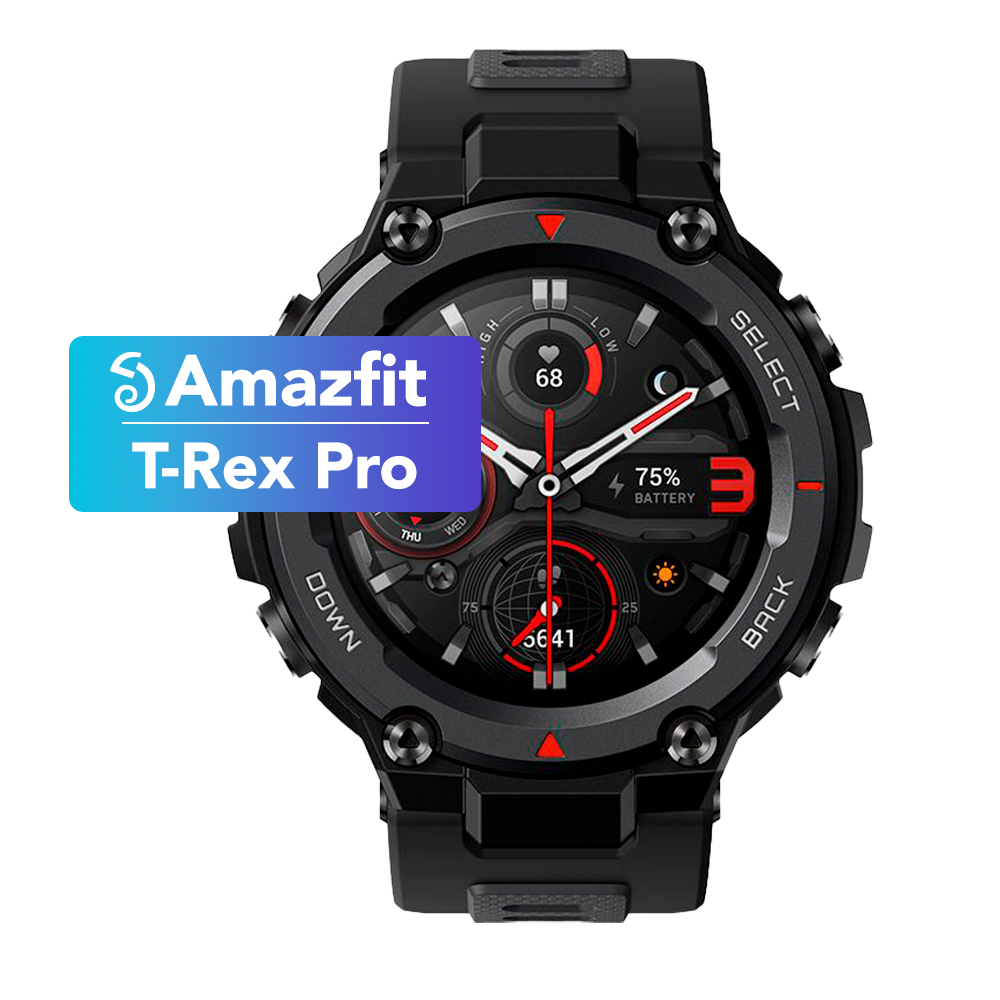 Smartwatch Amazfit T-Rex Pro Sumergible Alexa GPS
