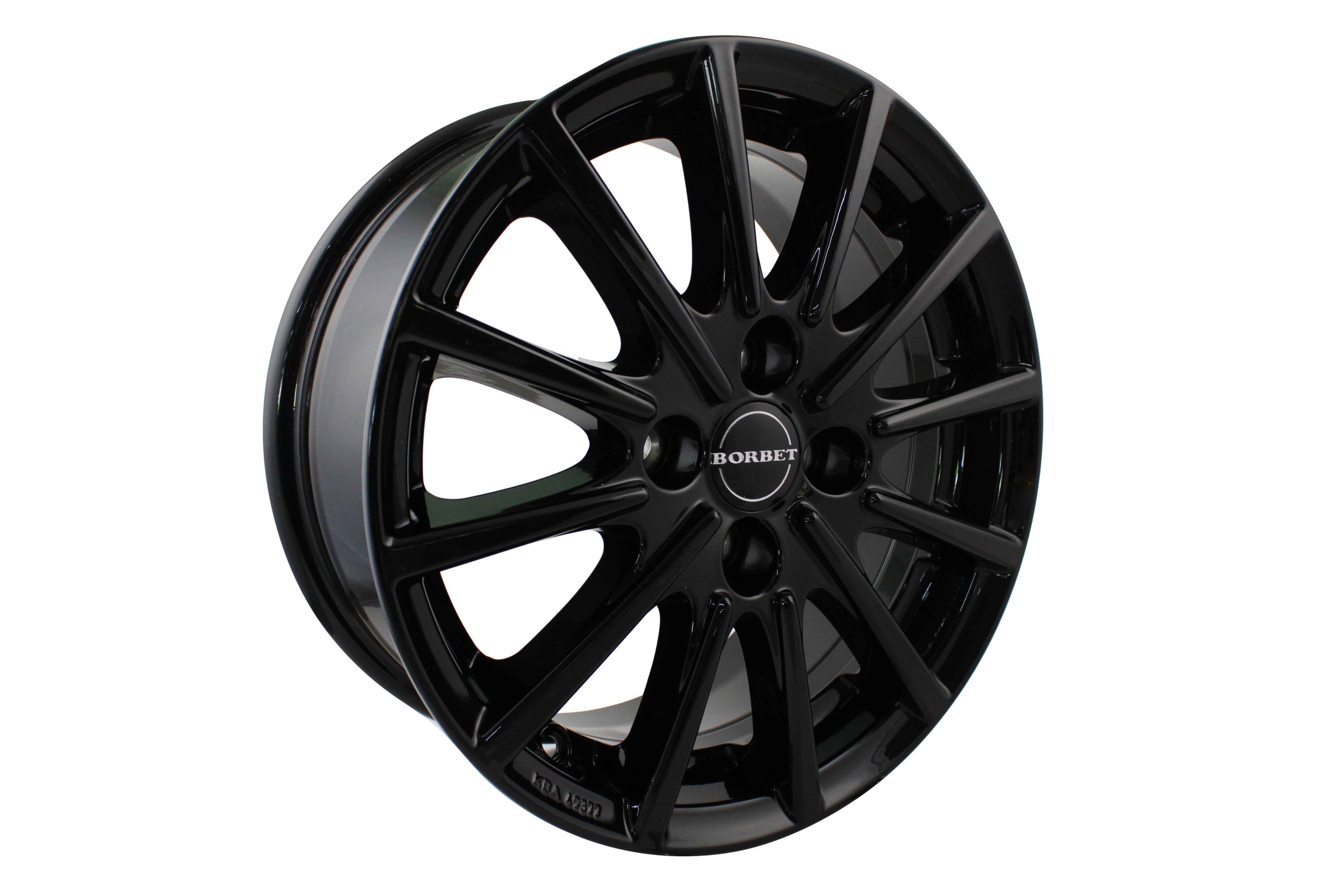 Jgo De Rines 15 Nagano Color Negro Nissan March Versa Note