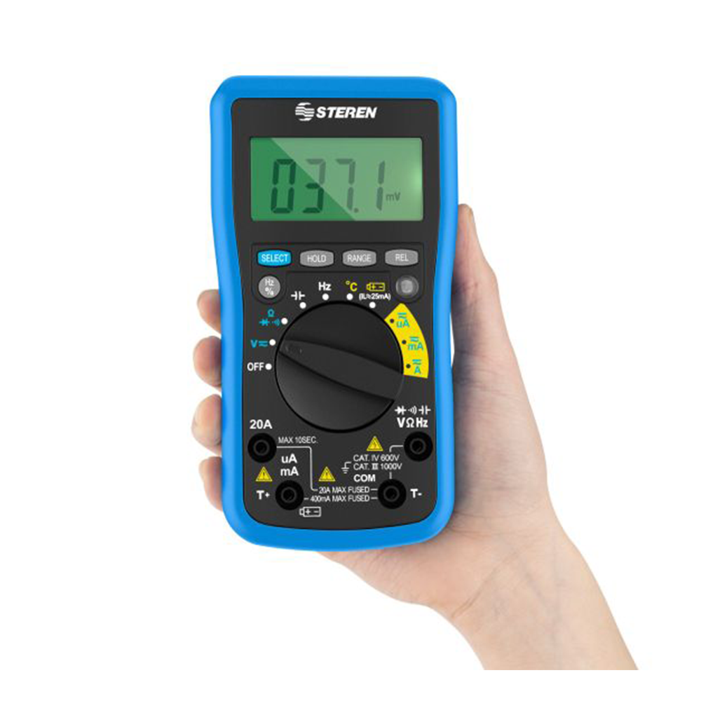 Multimetro Profesional Bluetooth Continuidad Capacitancia 1000v