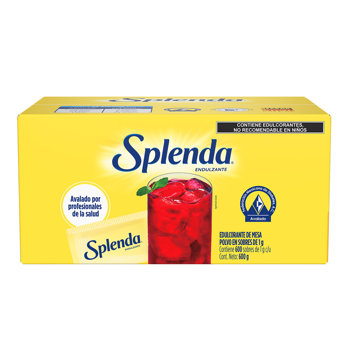 Splenda Endulzante Caja C/600 Sobres De 1 Gr