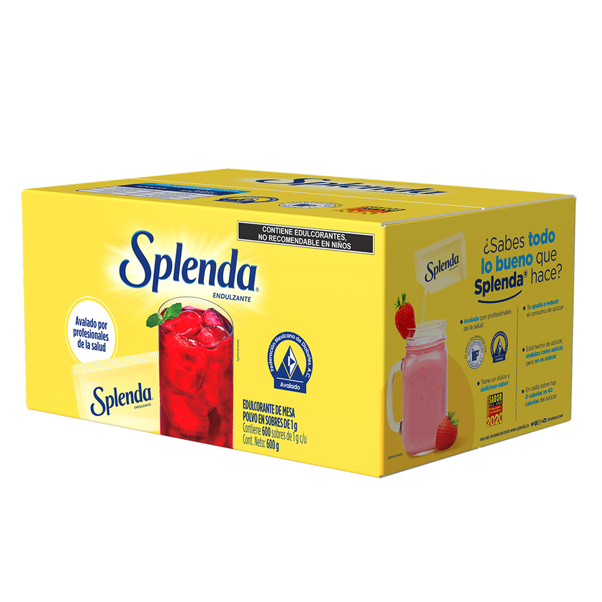 Splenda Endulzante Caja C/600 Sobres De 1 Gr