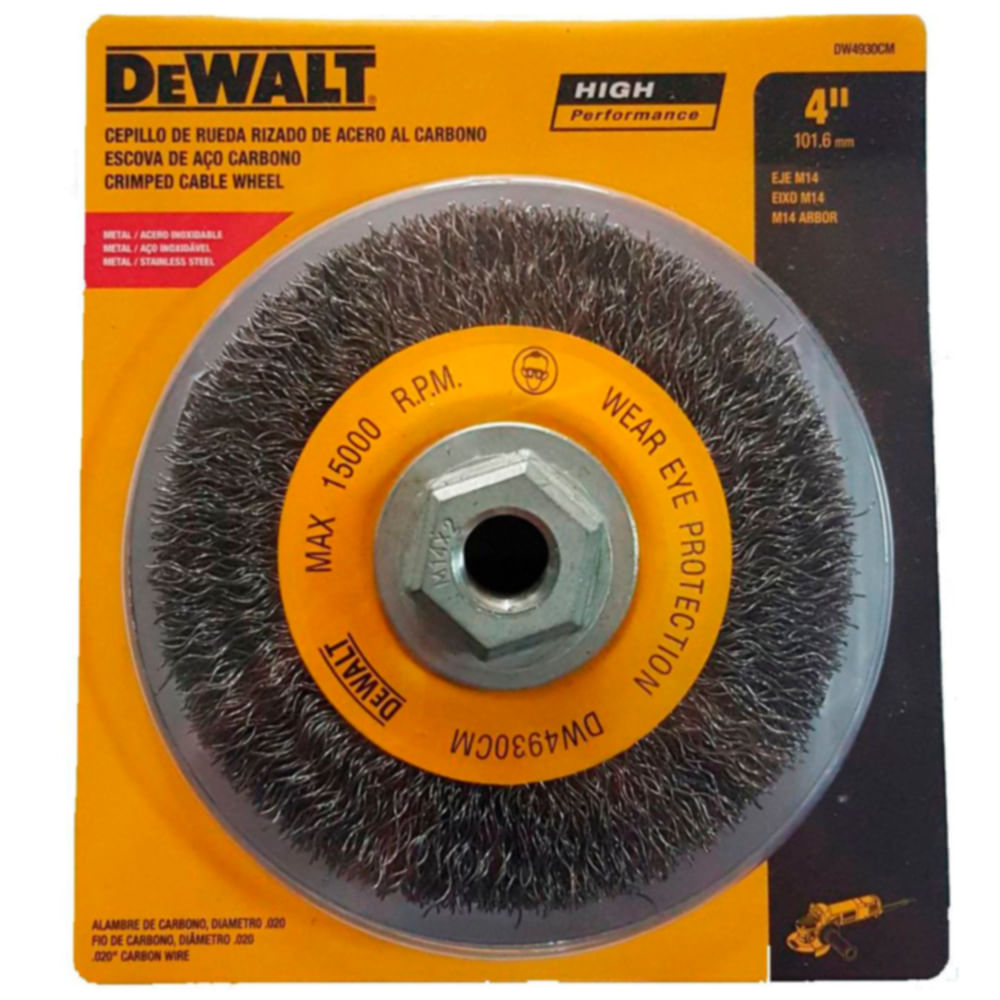 Carda De Alambre 6 PuLG Para Esmeril De Banco Dewalt Dw4904