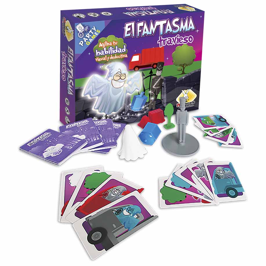 El Fantasma Travieso Montecarlo Juego de Mesa Didáctico