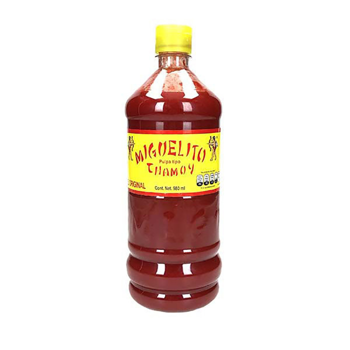 Chamoy liquido Miguelito Botella de 1 L