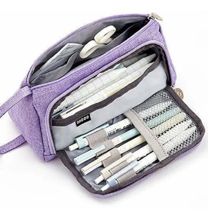 Lapicera Organizador Color Morado