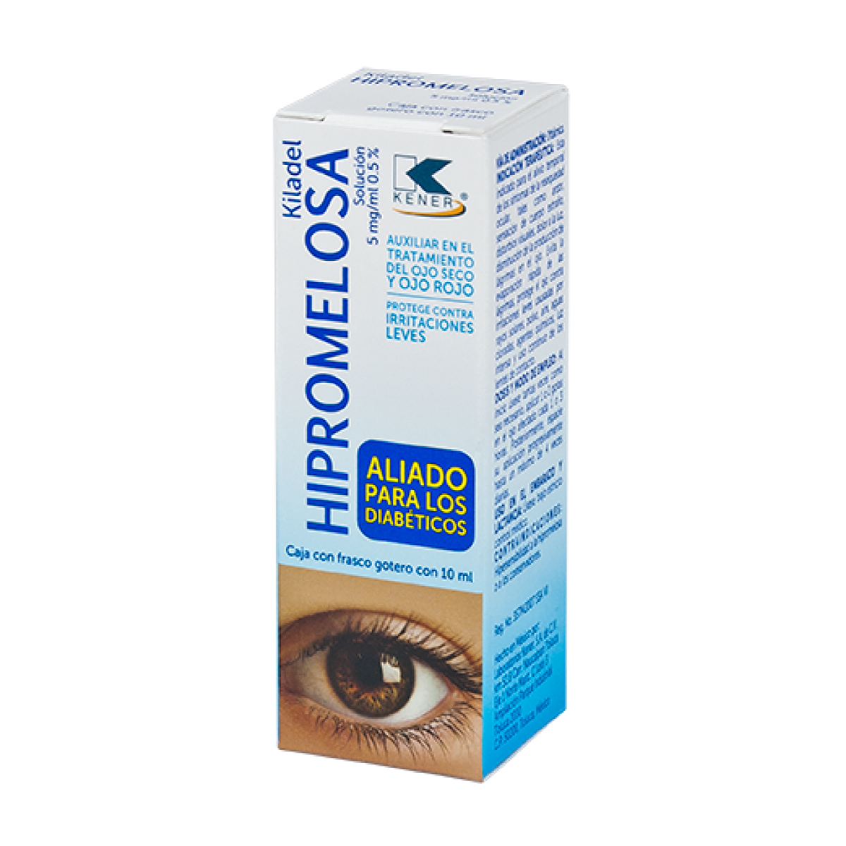 Lubricante Ocular Kener Hipromelosa 5mg/ml Gotero10ml