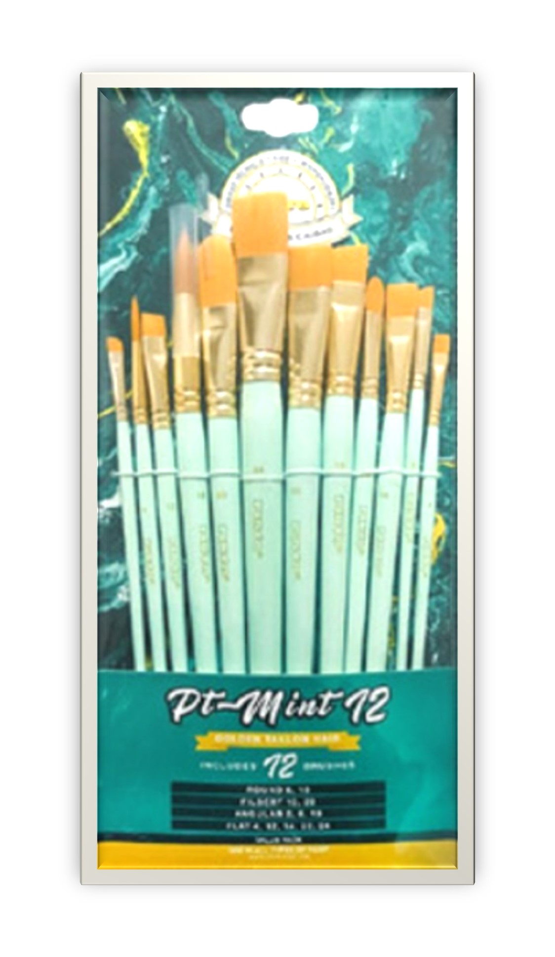Set de Pinceles Pinto PT-MINT 12