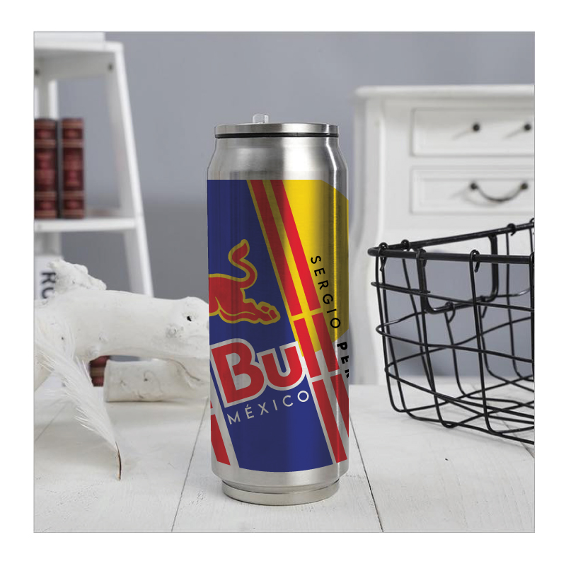 Red Bull termo de acero inoxidable capacidad 500 mi, Sergio Perez 11