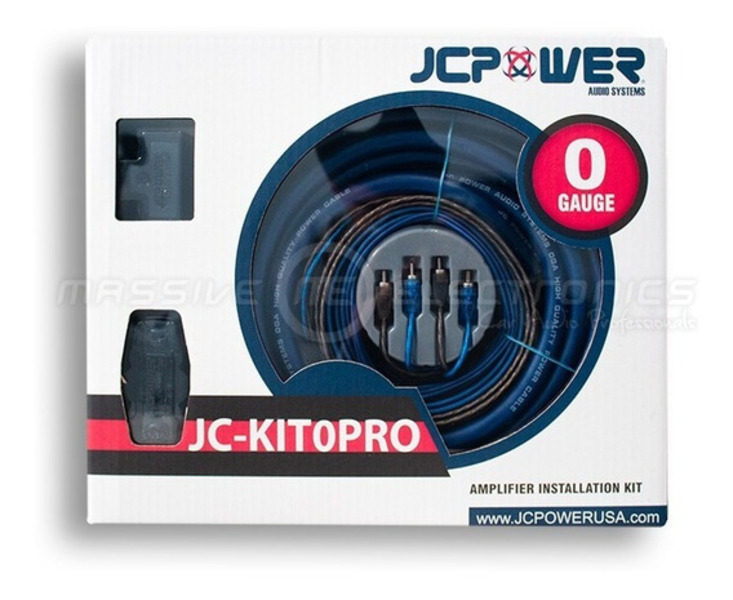Kit De Instalación Calibre 0 Jc Power Jc-kit0pro