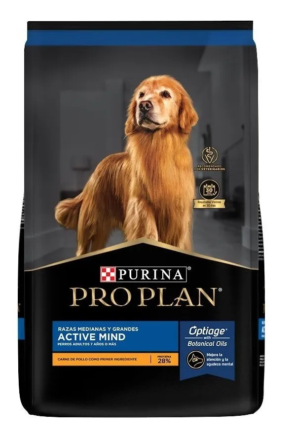 Pro Plan Active Mind Razas Med y Gdes Optiage 13 Kg