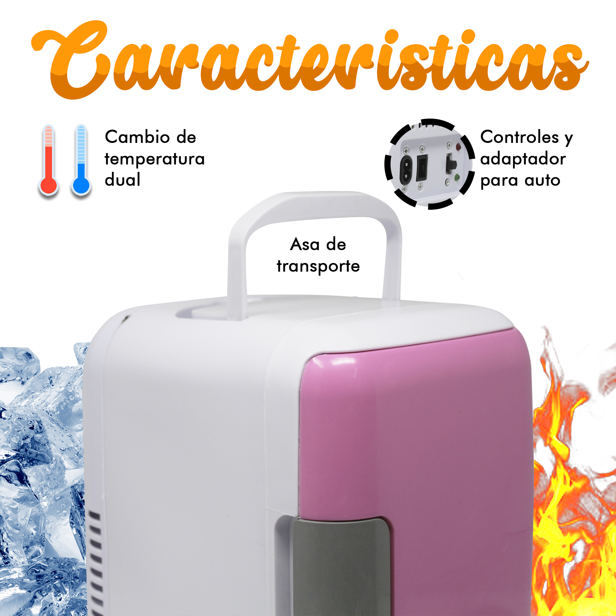 Mini Refrigerador Frigobar Portatil Nevera Para Auto Cocina