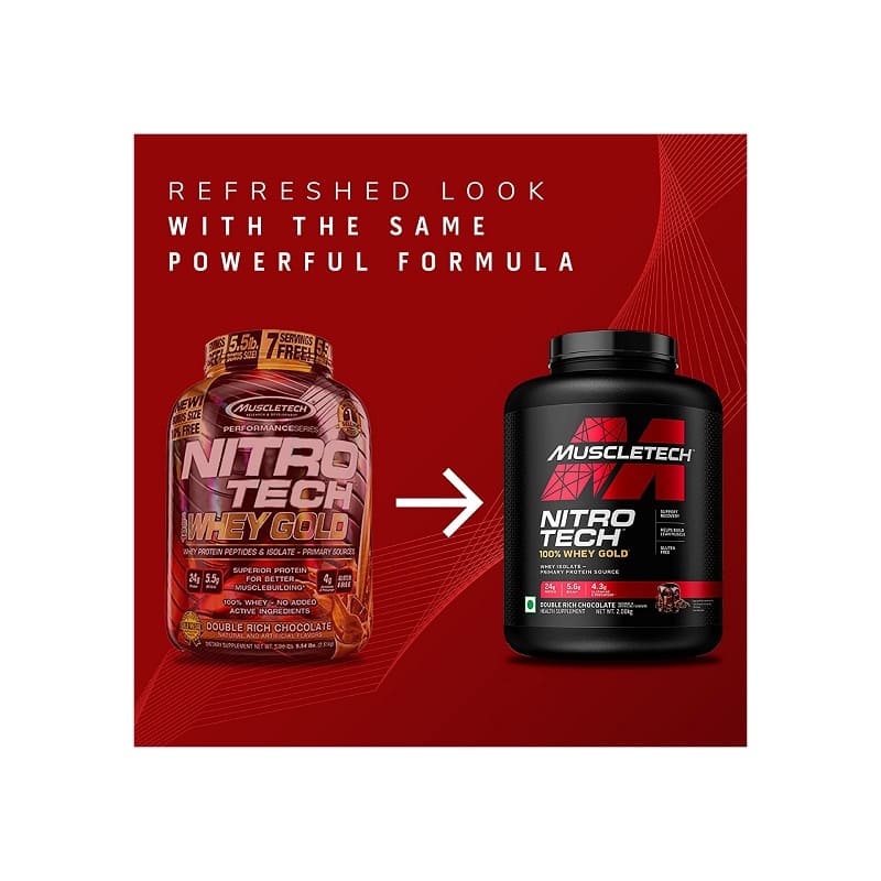 PROTEINA NITRO TECH WHEY GOLD SABOR STRAWBERRY SHORTCAKE 69 SERV