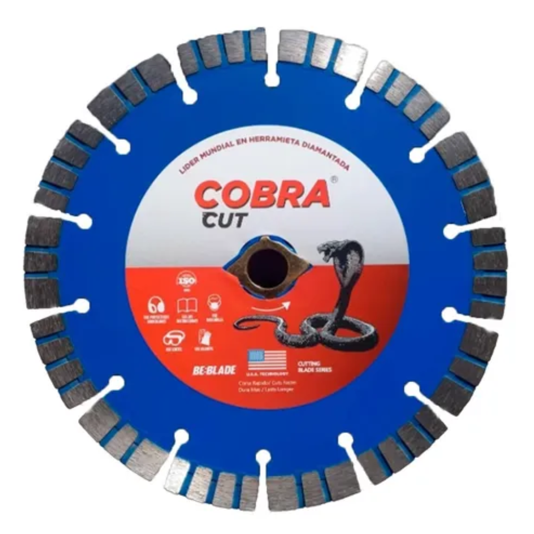 Disco De Diamante Rin Segmentado 7 X 7/8 Cobra Cut Tornado