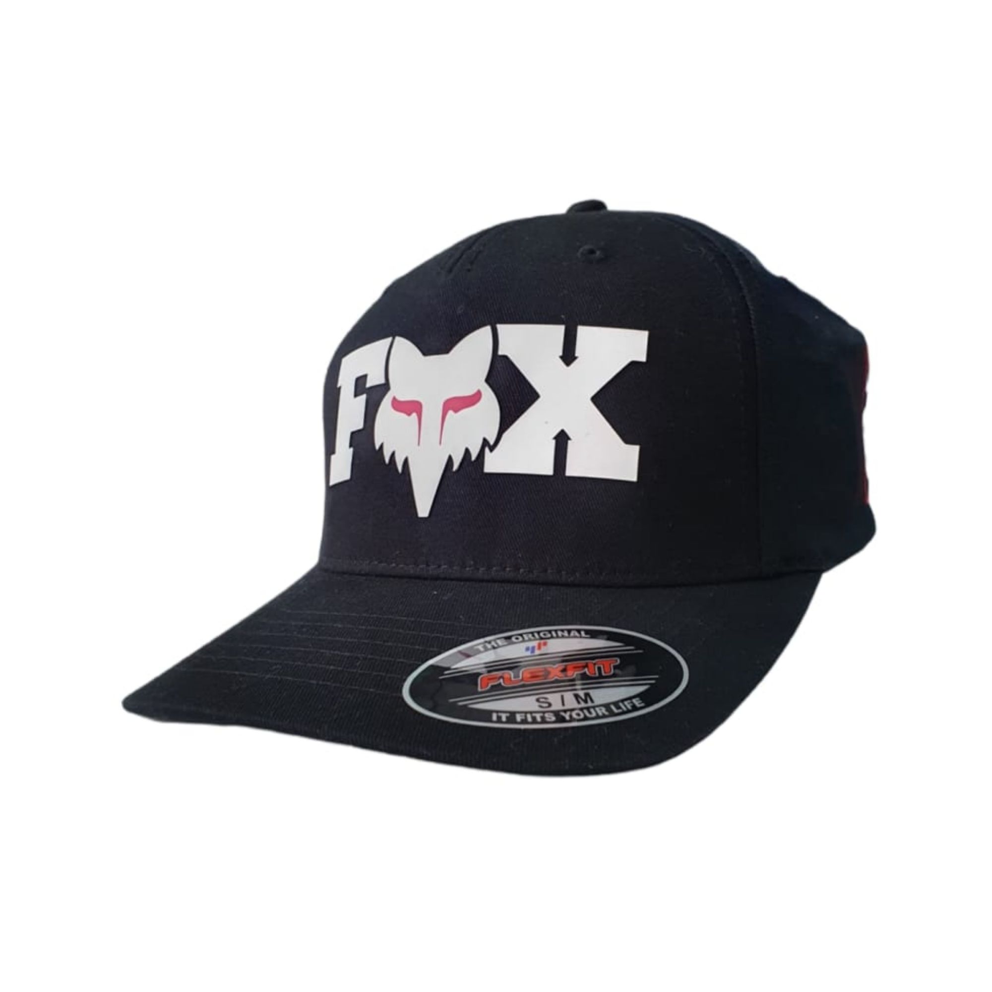 Gorra Fox Illmatik Flex Fit Hat Negro con Blanco