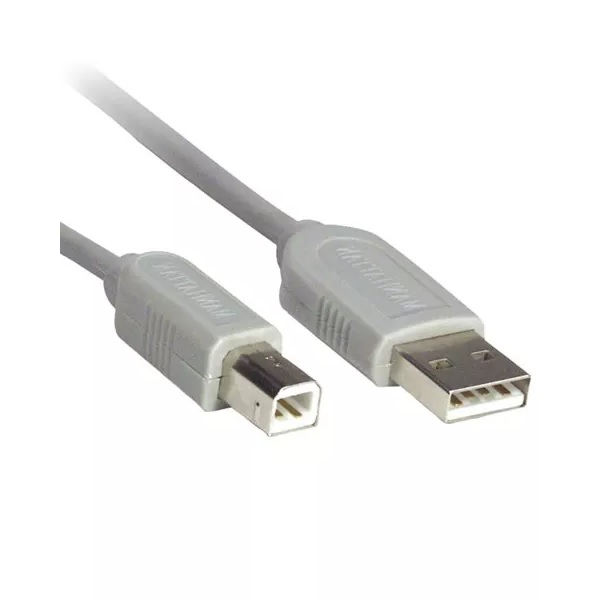 Cable USB A USB B Macho 4,5 m Gris Impresora Computadora PC Lap ...
