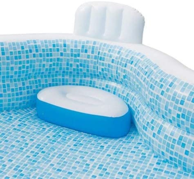 Alberca Piscina Inflable con Asientos Adultos Niños Familiar