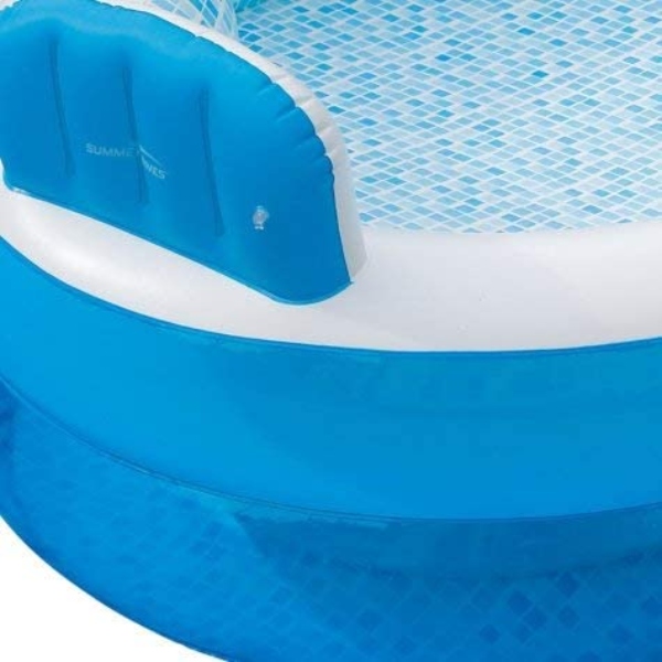 Alberca Piscina Inflable con Asientos Adultos Niños Familiar