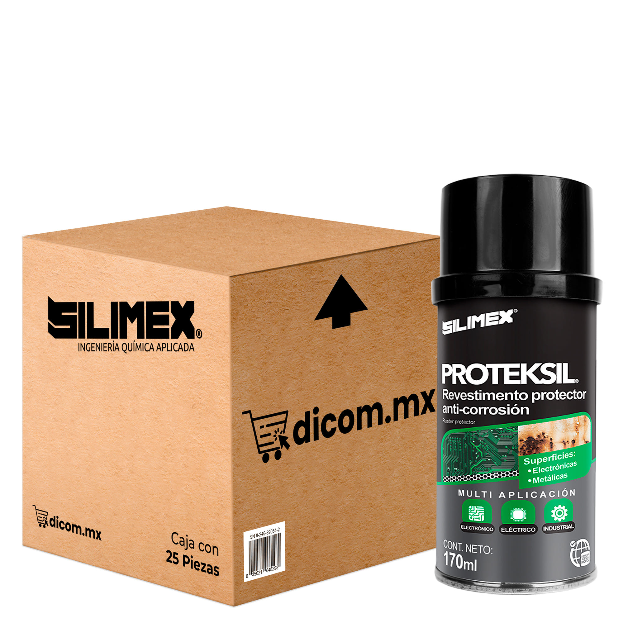 Revestimiento Protector, Silimex Proteksil, anti-corrosión de 170 ML ...