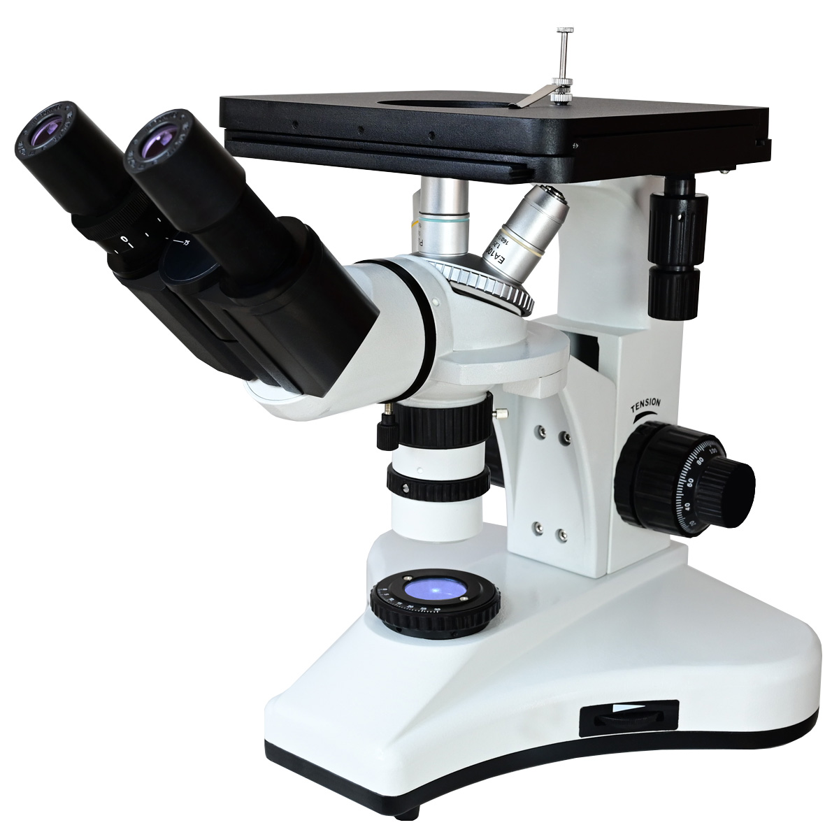 Microscopio Quasar Qm35 Invertido Metalúrgico Con Cámara