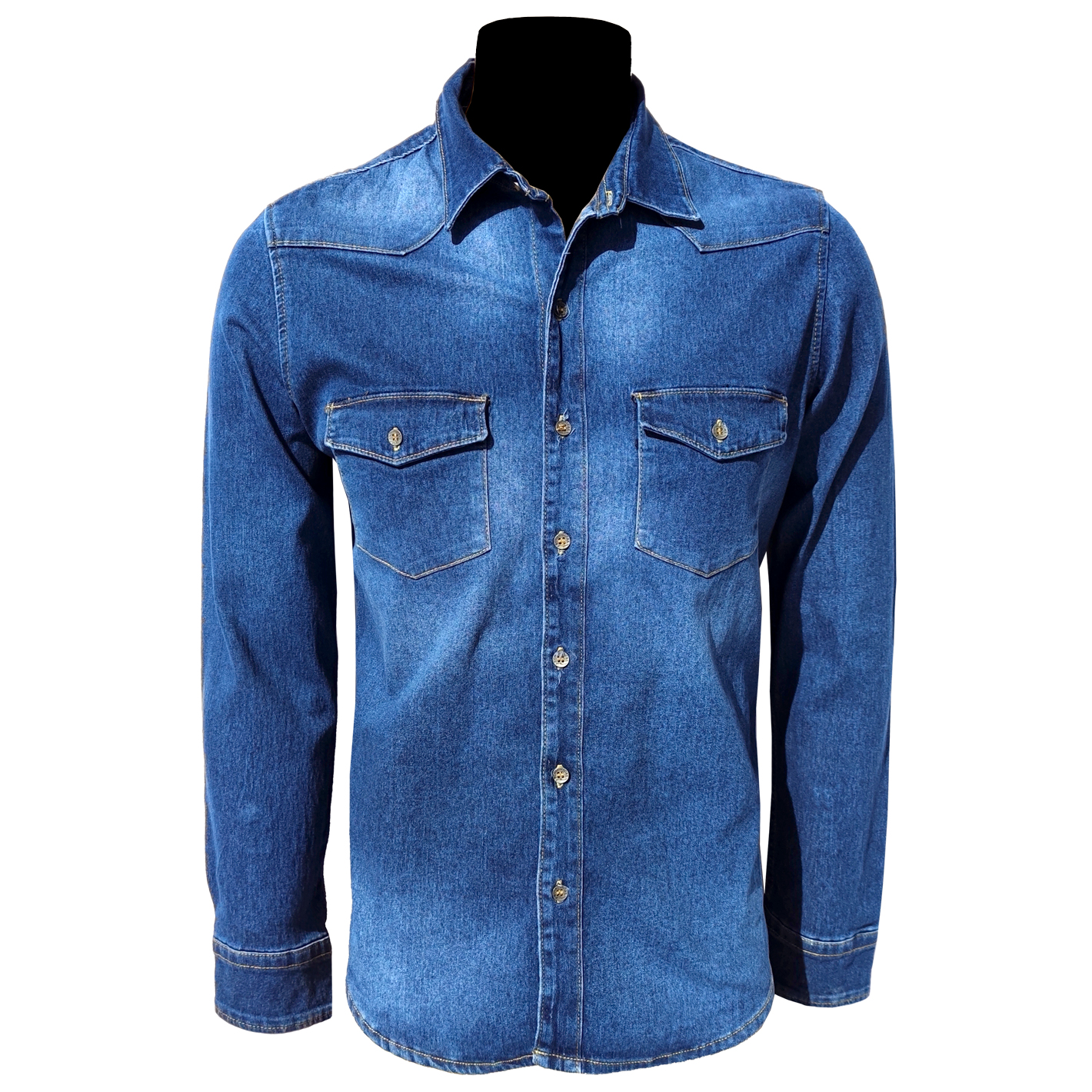 Camisa Heavy Duty azul dark