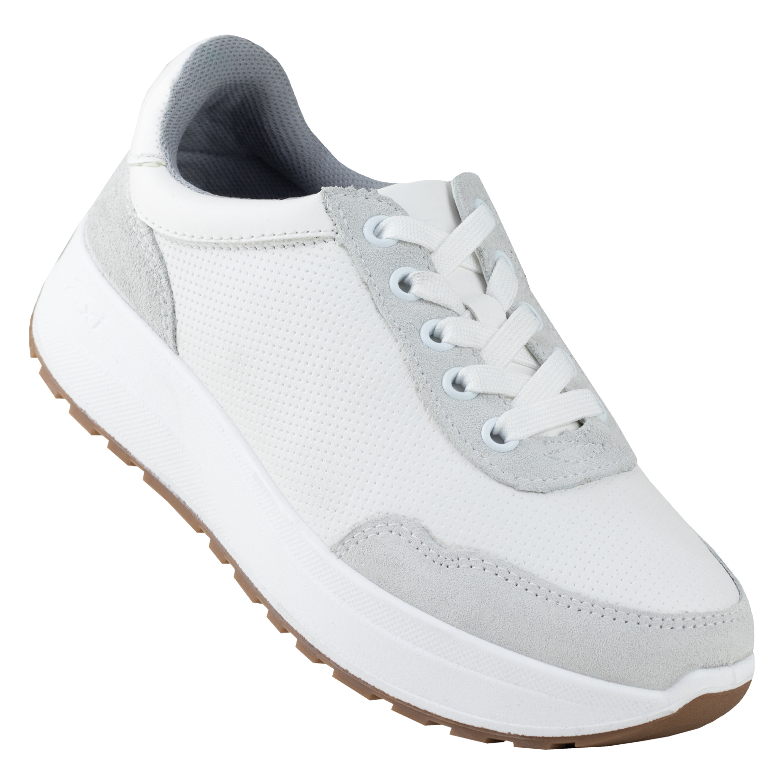 TENIS FLEXI URBANO PLATAFORM DAMA FXI 117202 BLANCO ORIGINAL