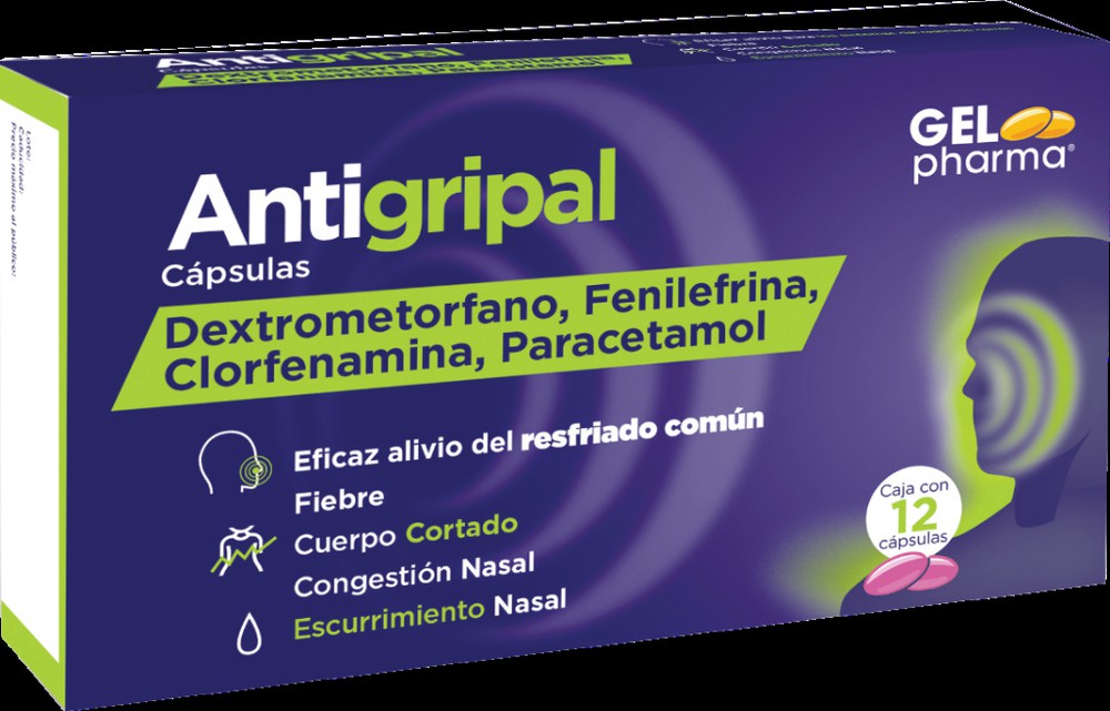 ANTIGRIPAL CAPSULAS