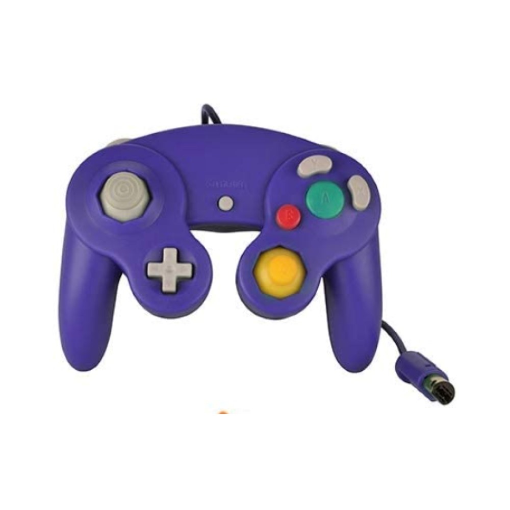 Control Alámbrico Para Gamecube Genérico Color Azul