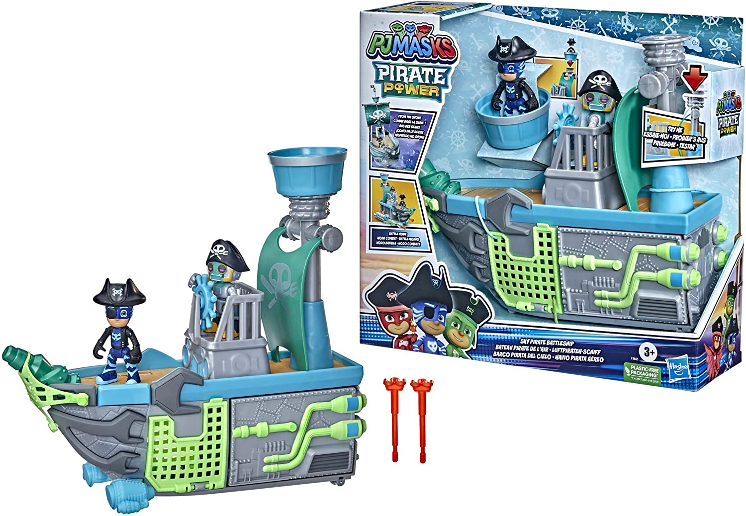 PJ Masks Barco Pirata del Cielo
