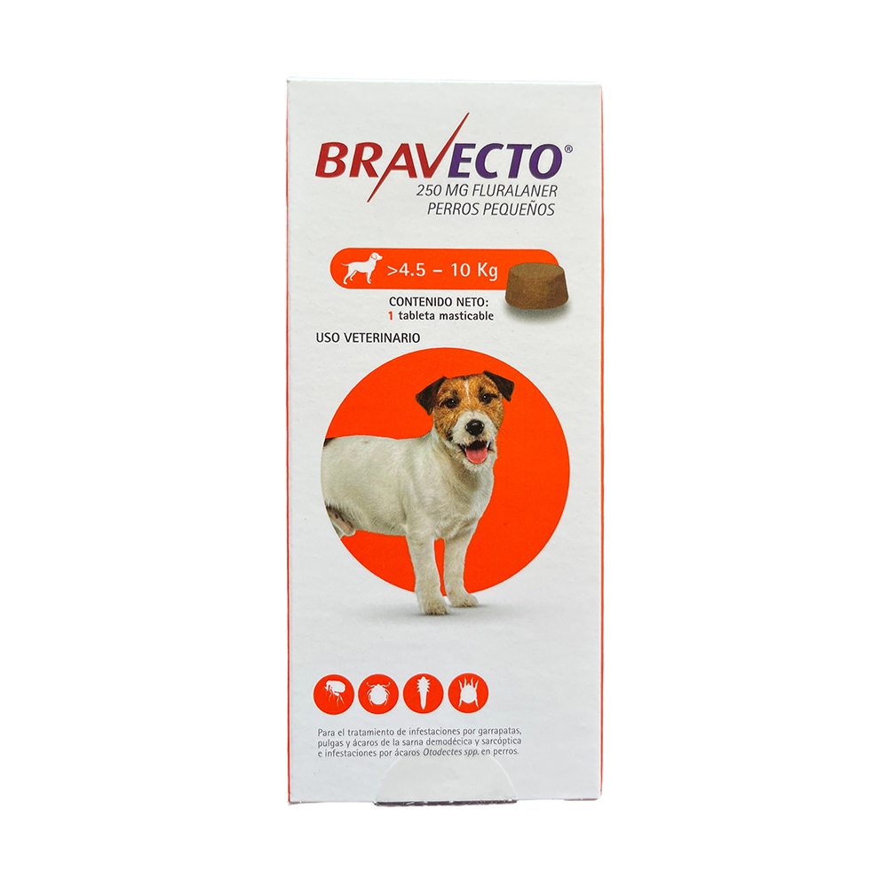 Bravecto 250 mg 4.5 - 10 kg