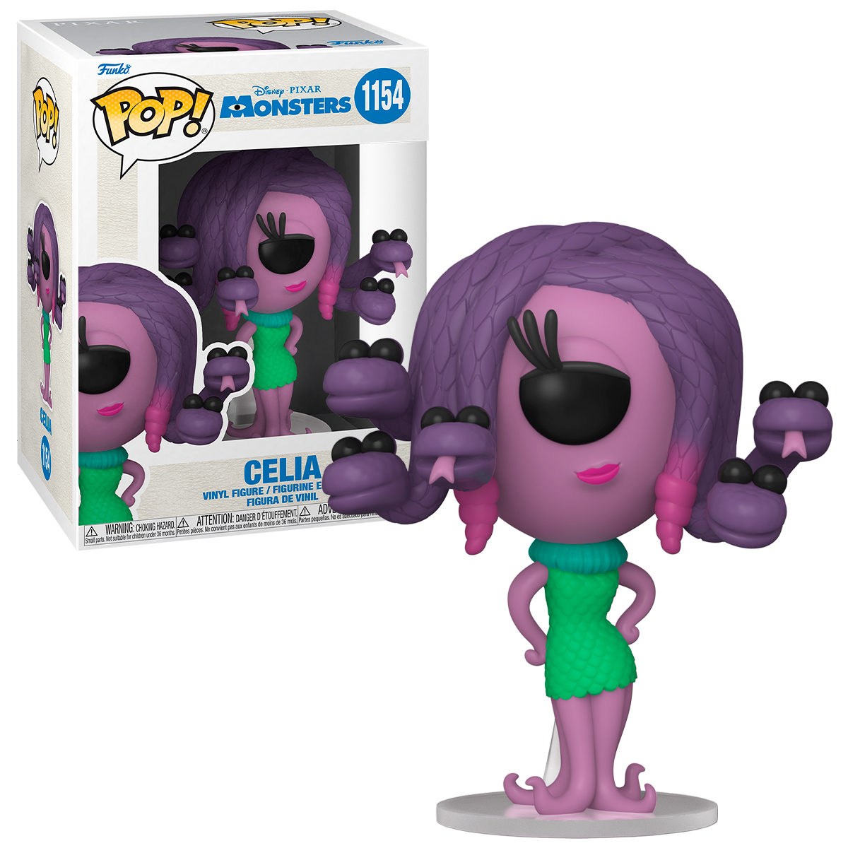 Funko Pop Celia Mae #1154 Monsters Inc Disney Pixar Original
