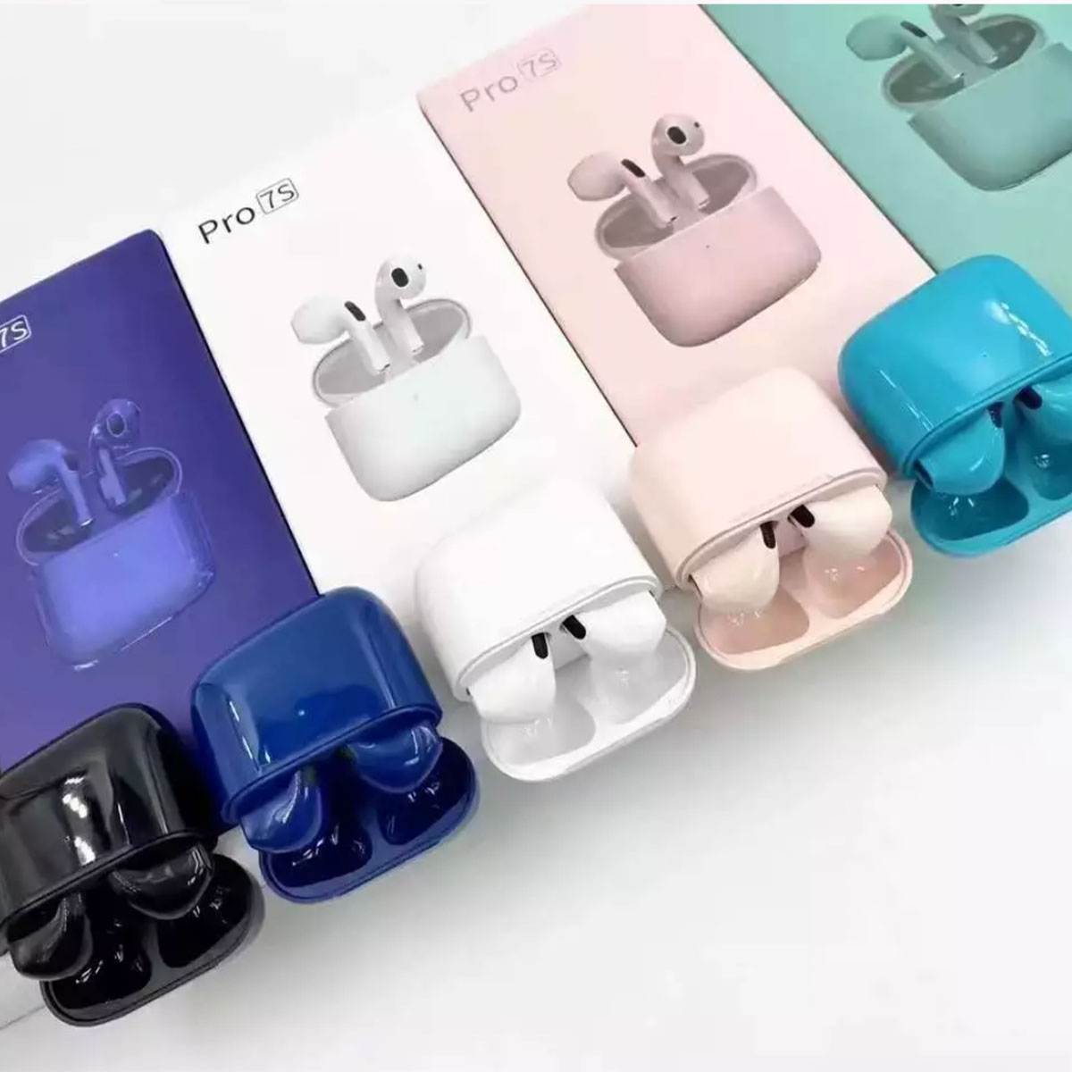 Audífonos Inalámbricos Bluetooth Pro 7S Color Verde