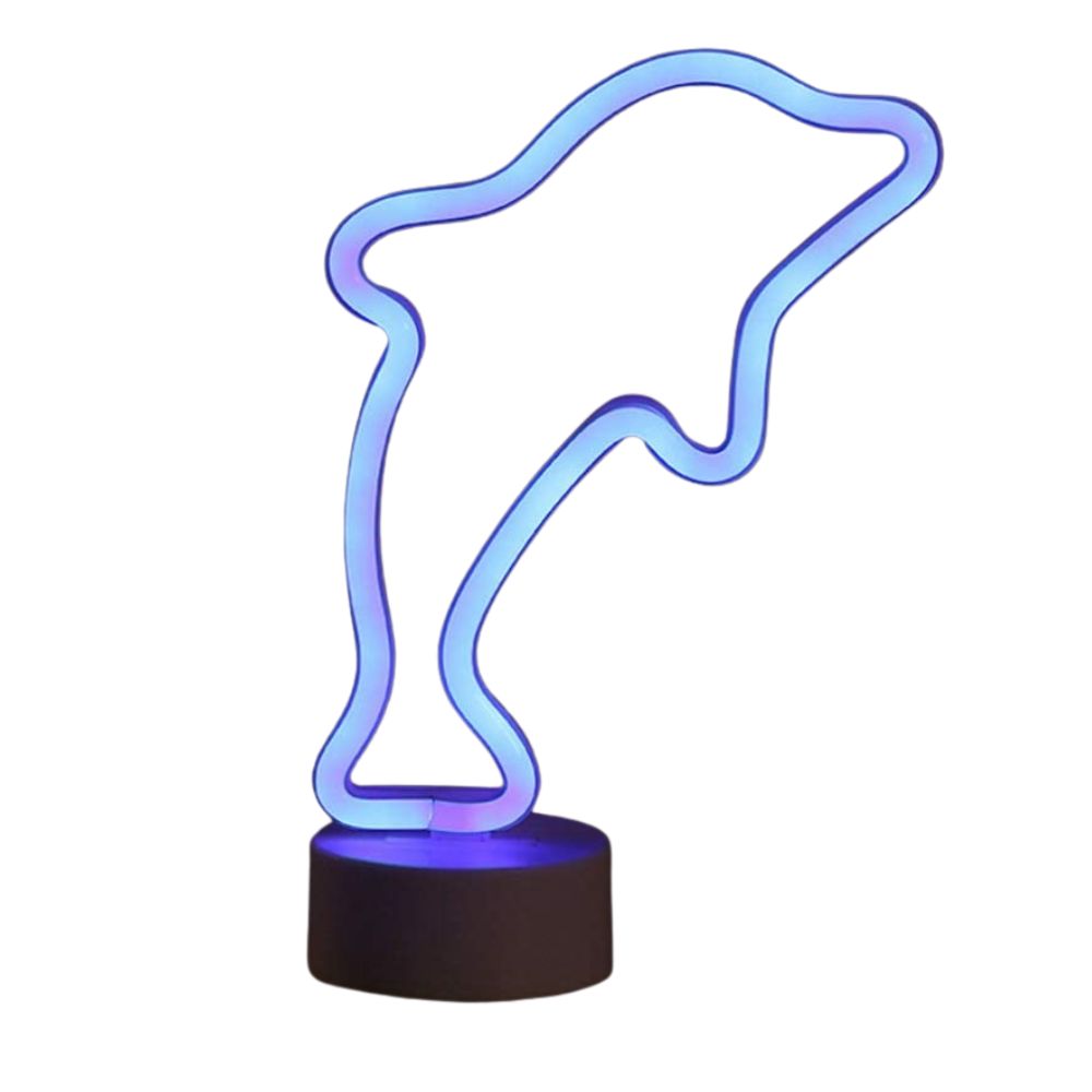 Lámpara LED Gadgets & Fun diseño delfín