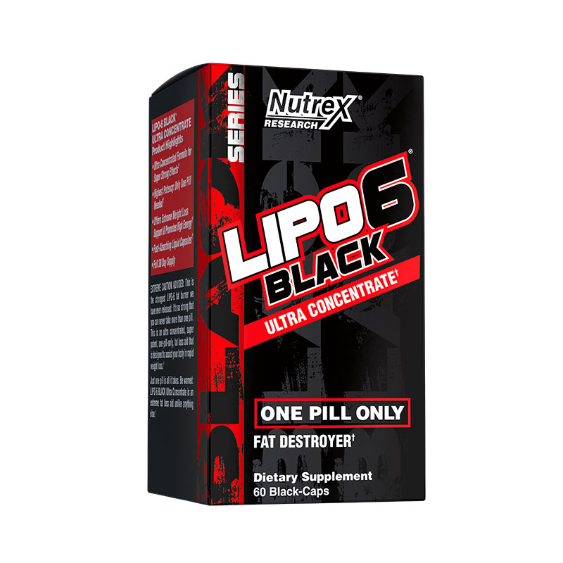 Nutrex Lipo 6 Black UC 60 Capsulas