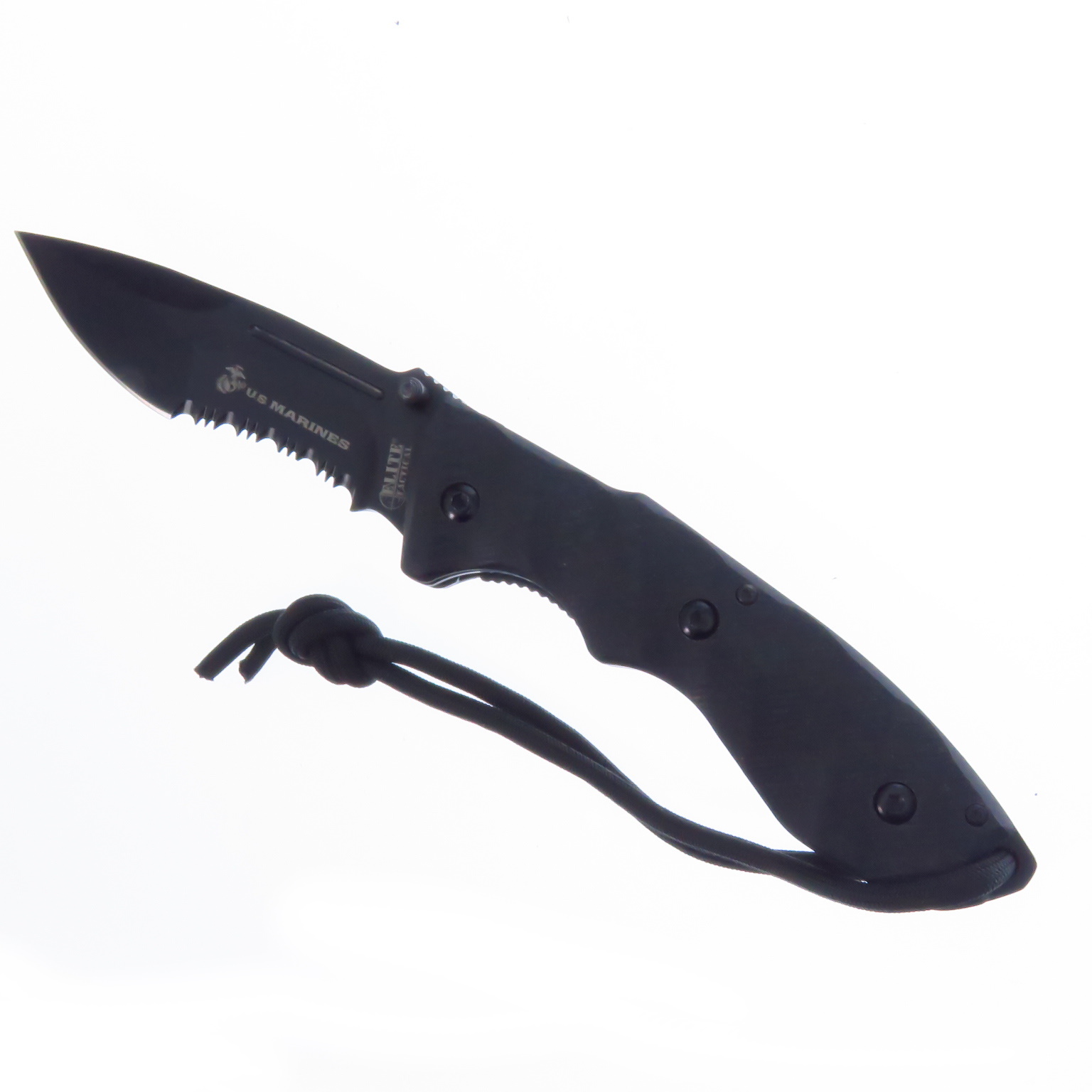Usma1024Bs Elite Tactical Navaja Us Marines Asistida Con Clip